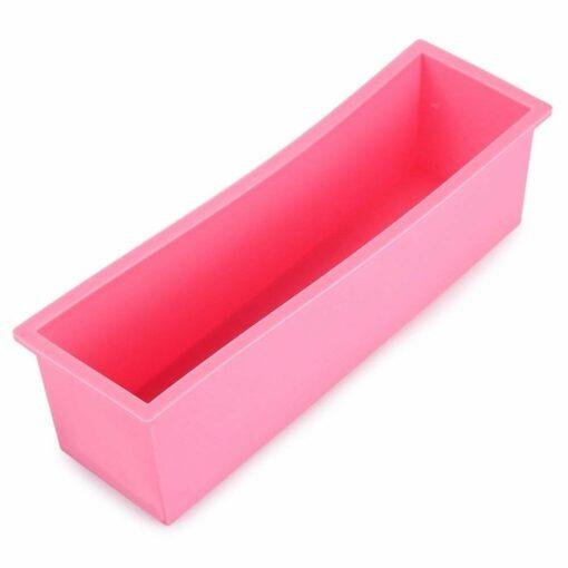 Silicone Rectangle Cake Mould for Homemade Craft Soap Cake