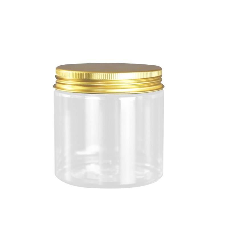 Vedini Plastic Jar With Golden Cap | jindeal.com | Plastic Jar