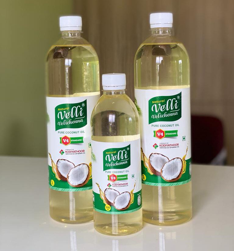 Natural Velli Velichenna Pure Coconut Oil | JINDEAL INC