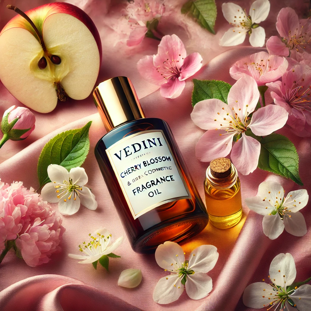 Vedini Cherry Blossom Candle & Cosmetic Fragrance Oil