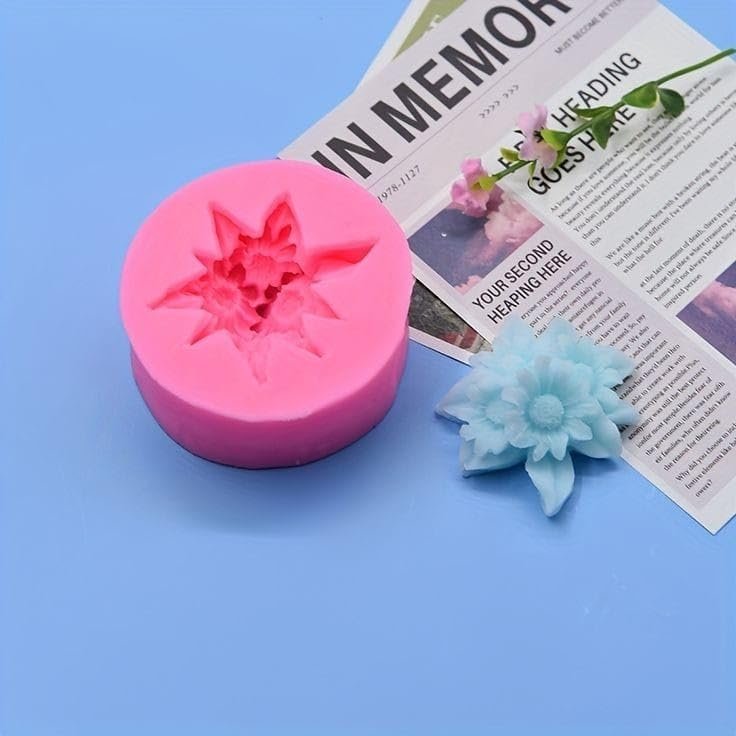 Vedini Sunflower Leaves Fondant Mold 3D Flower Leaf Mold